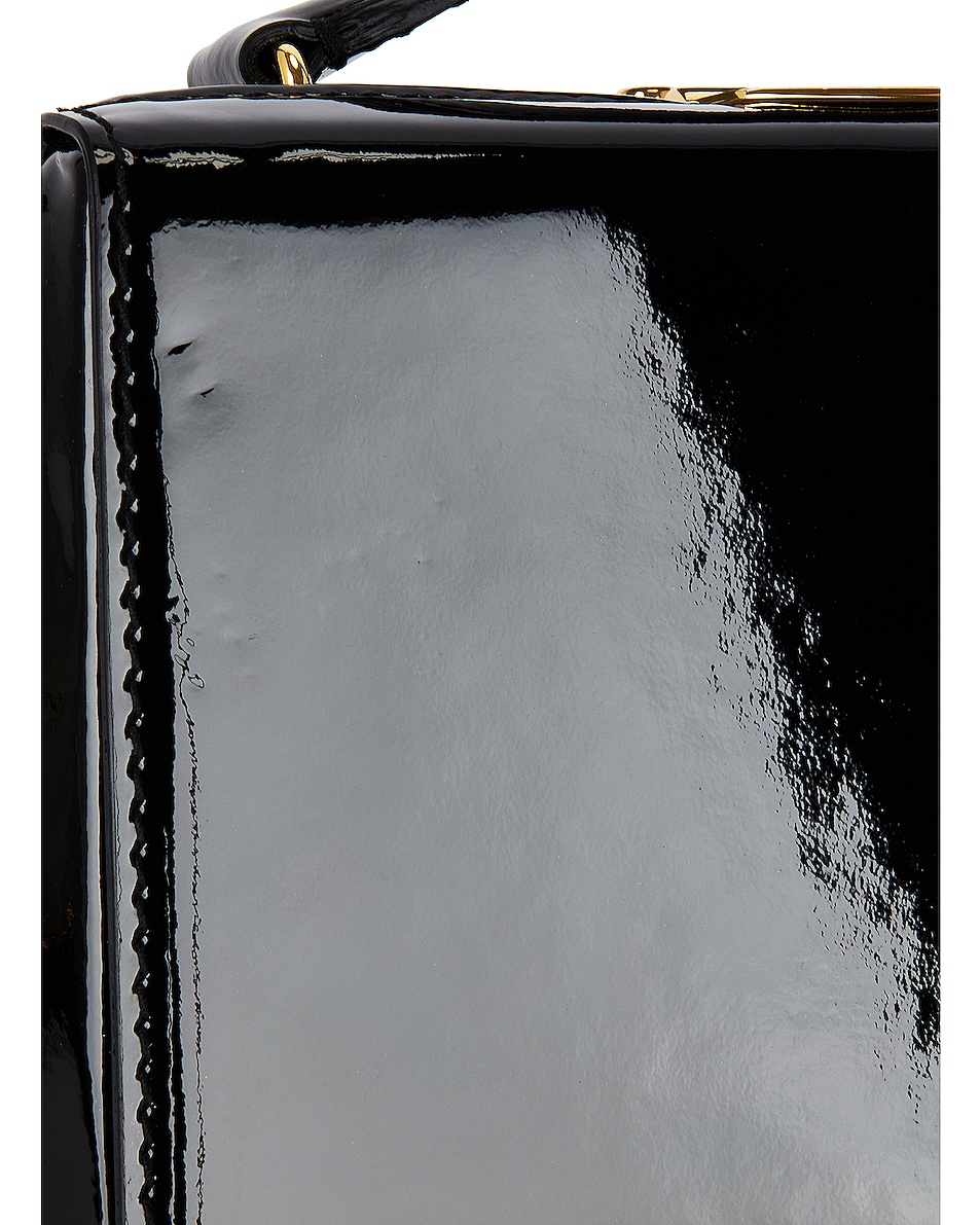 FWRD Renew Mark Cross Grace Mini Box Bag in Black | FWRD