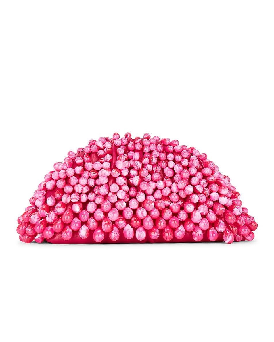 Cult Gaia Jaala Mini Clutch Bag in Dragonfruit | FWRD