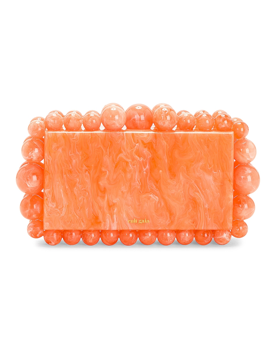 Cult Gaia Eos Clutch in Papaya | FWRD