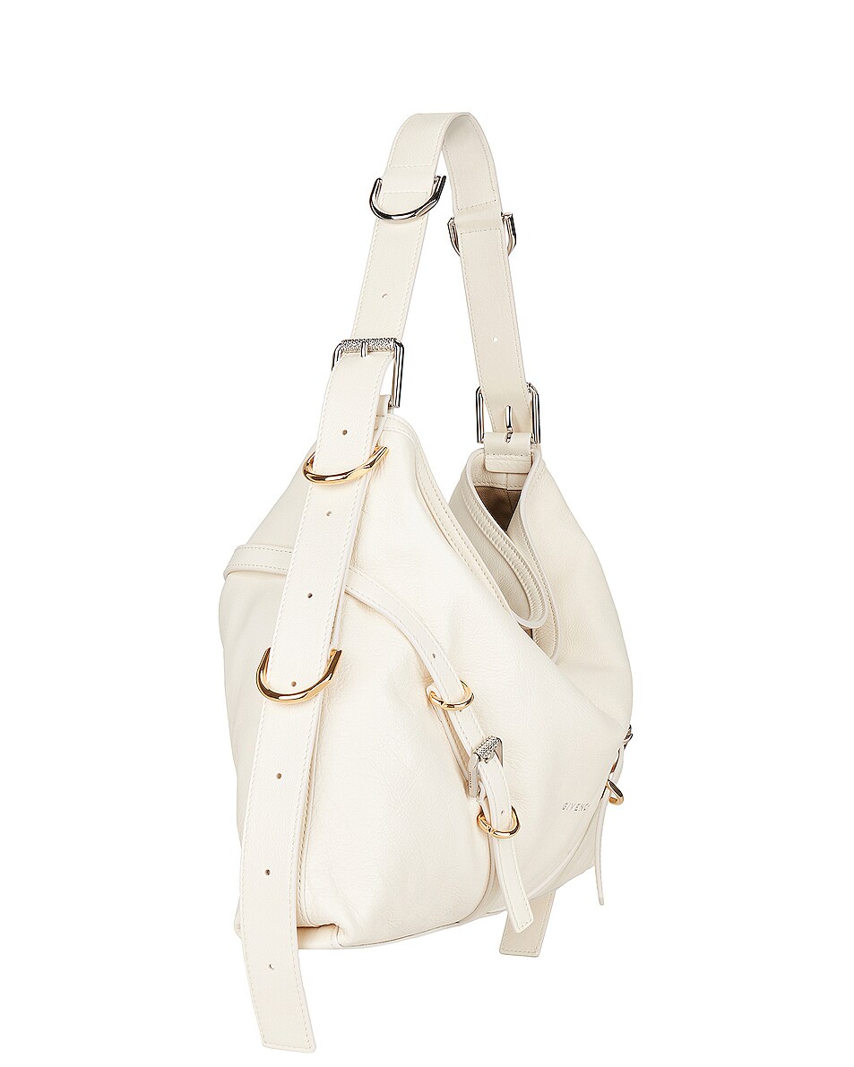 Givenchy Medium Voyou Bag in Ivory | FWRD
