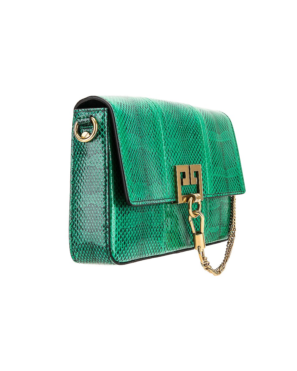 Givenchy Small Charm Shoulder Bag in Green | FWRD