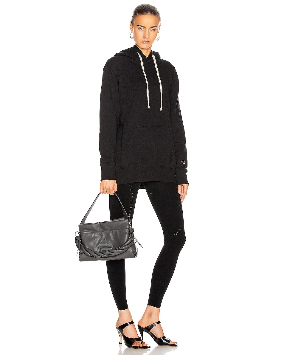 Givenchy Medium ID 93 Twisted Strap Zip Bag in Storm Grey | FWRD