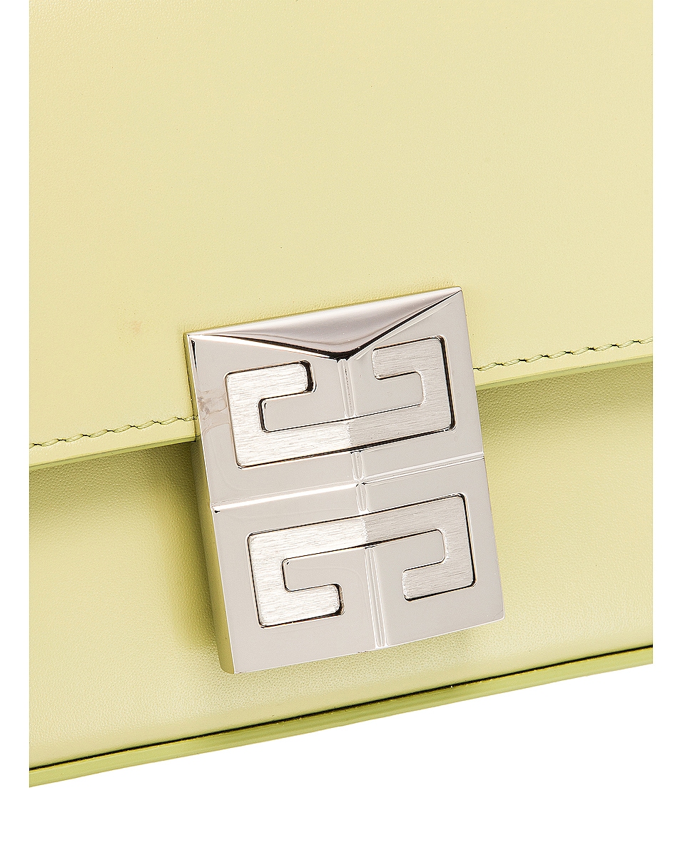 Givenchy Mini 4G Crossbody Box Bag in Avocado Green | FWRD