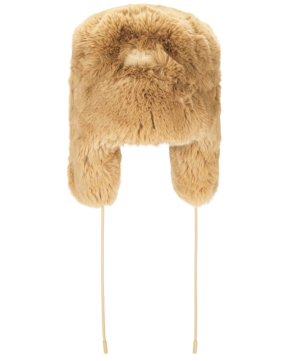 Goldbergh Cher Aviator Hat in Caramello | FWRD