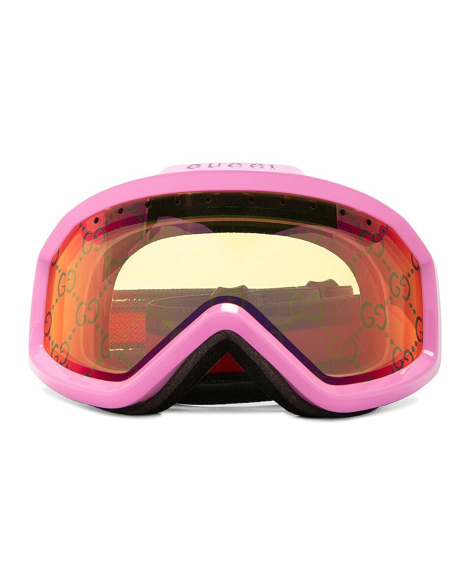 Gucci Ski Mask in Shiny Solid Pink | FWRD
