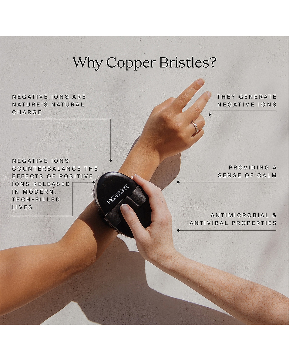 HigherDOSE Copper Body Brush | FWRD