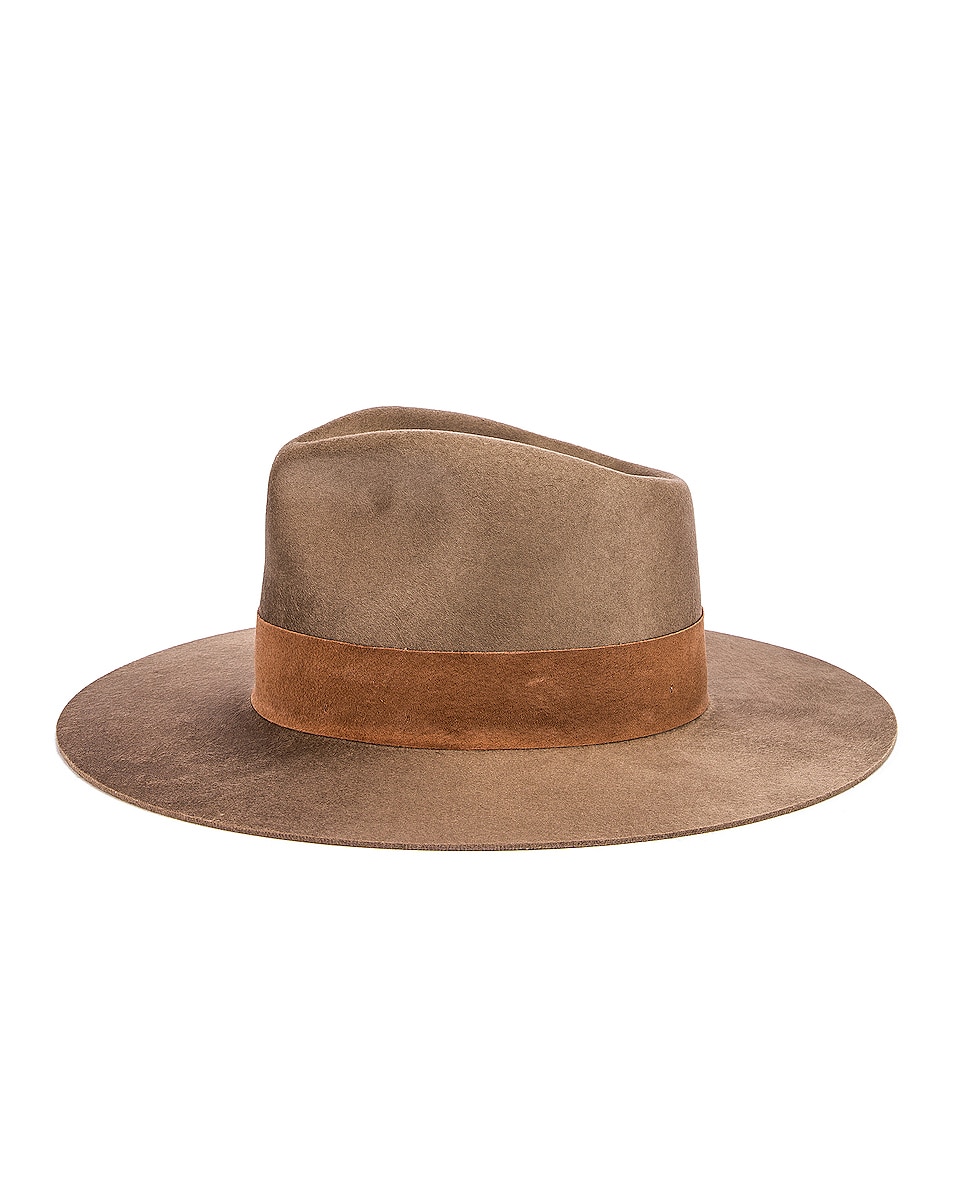 Janessa Leone Alara Hat in Brown | FWRD