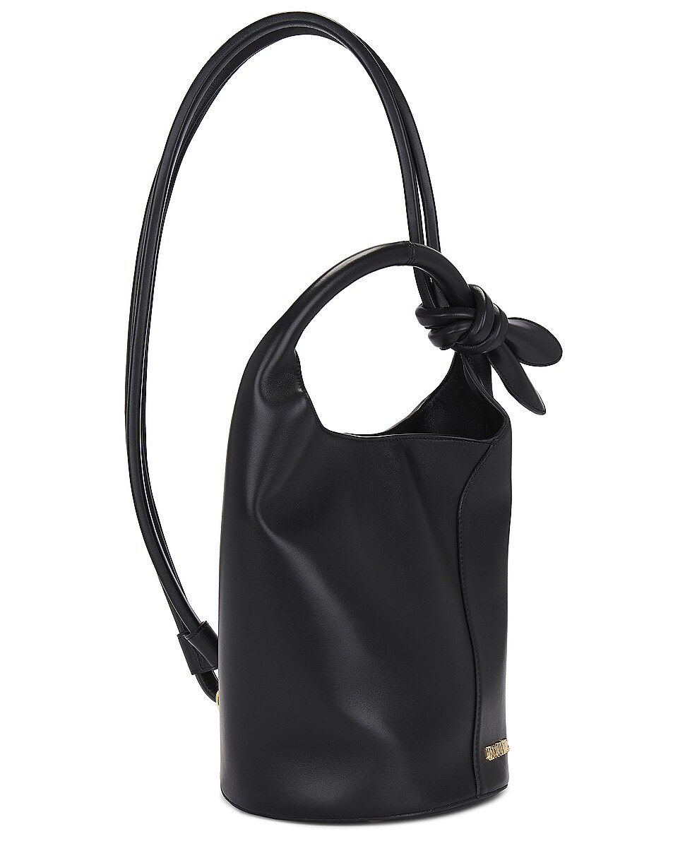JACQUEMUS Le Petit Tourni in Black | FWRD