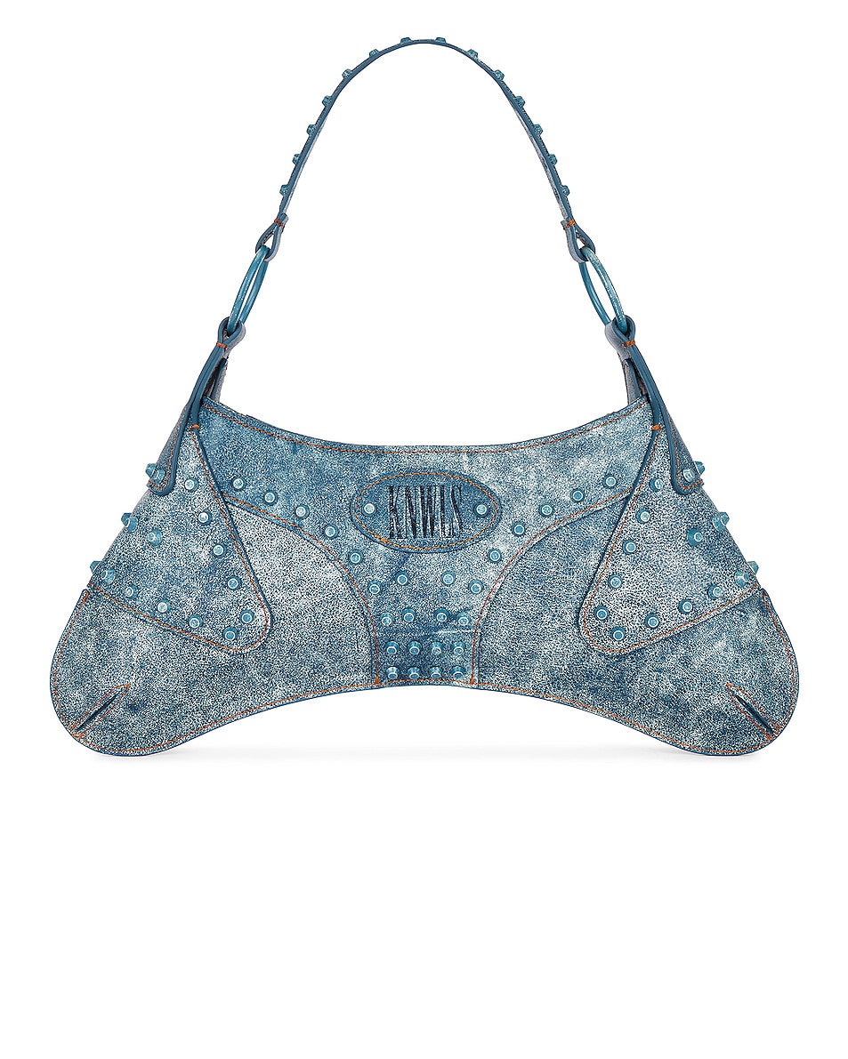 KNWLS Razr Bag in Blue Crust | FWRD