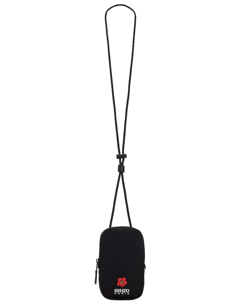 Kenzo Phone Holder On Strap Bag in Black | FWRD