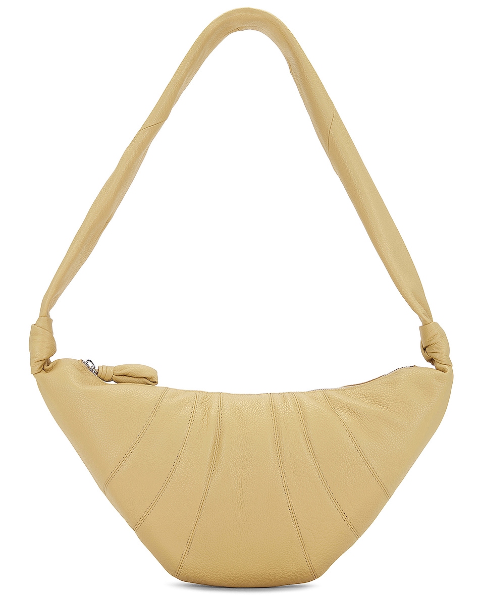 Lemaire Medium Croissant Bag in Seashell Beige | FWRD