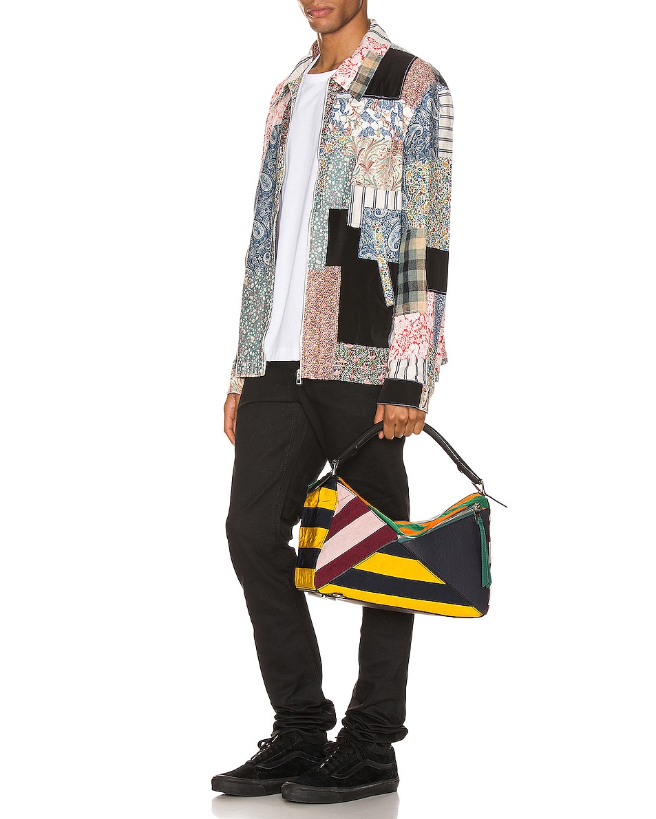 Loewe Puzzle Rugby Large Bag in Multi | FWRD
