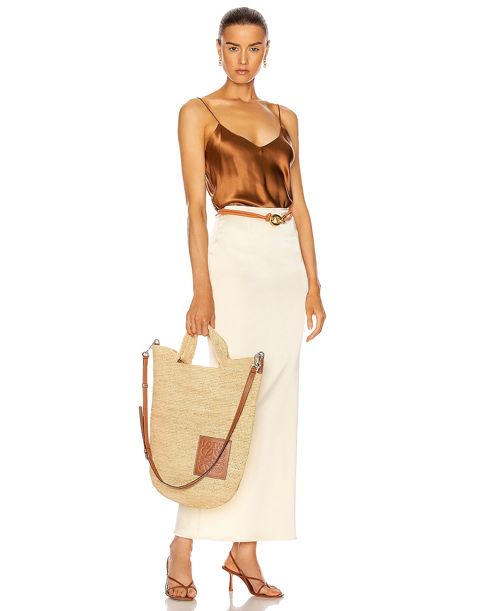 Loewe Slit Bag in Natural | FWRD