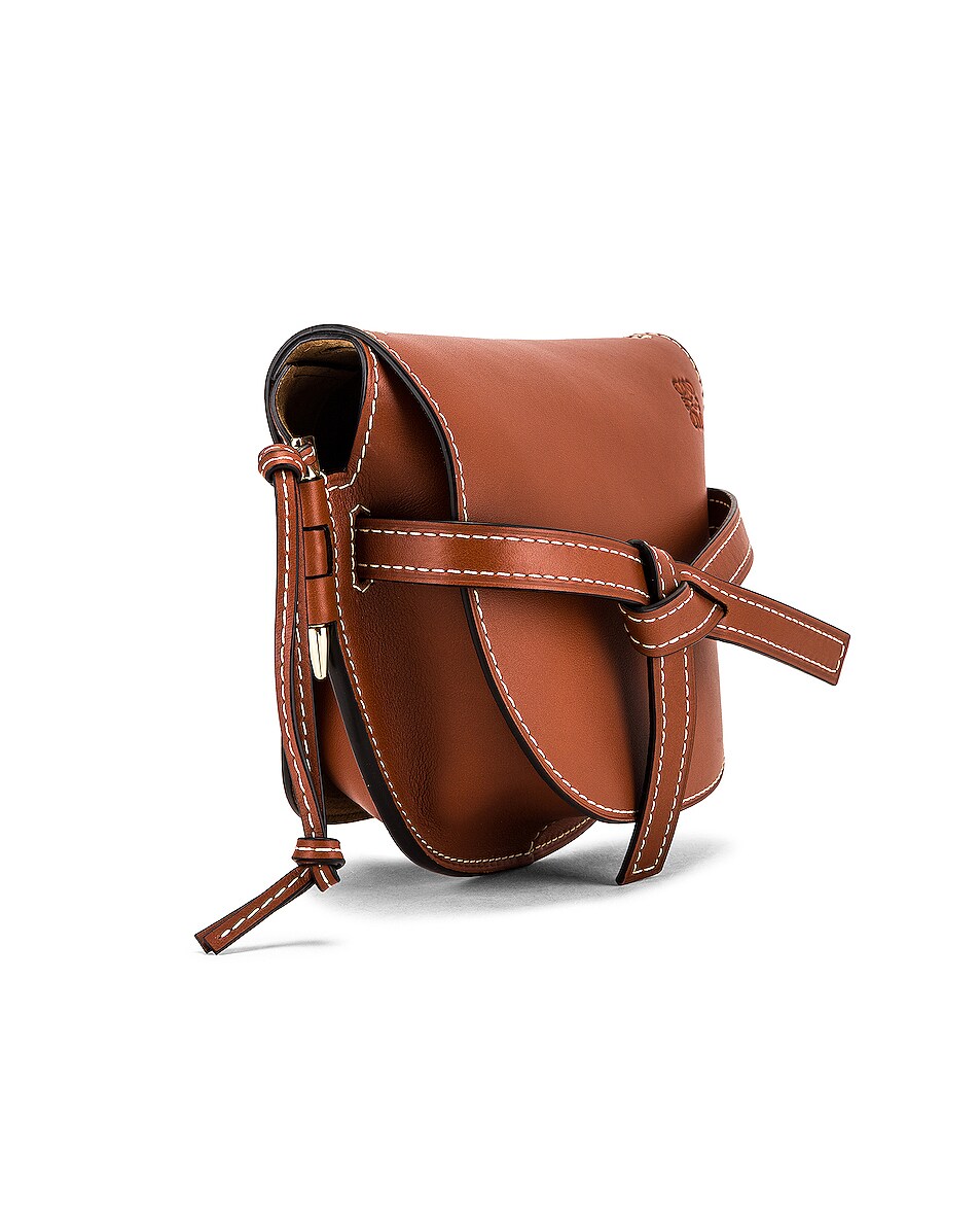 Loewe Gate Small Bag in Rust | FWRD