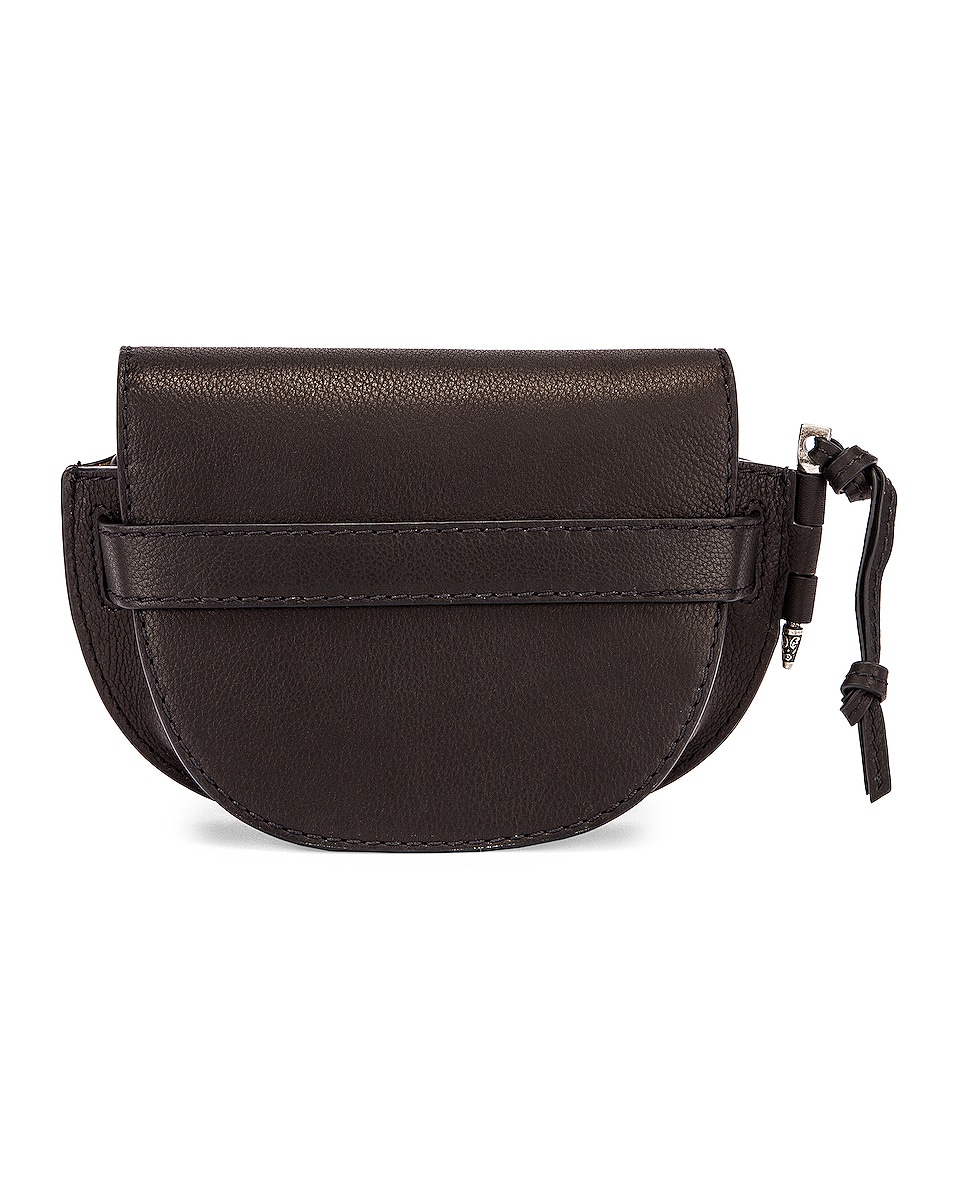 Loewe Mini Gate Western Bag in Black | FWRD