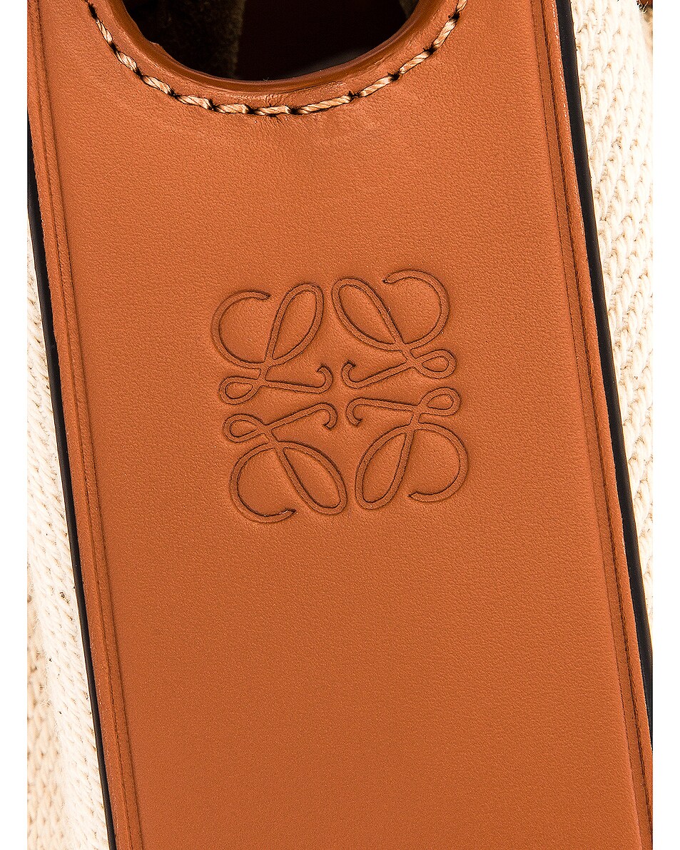 Loewe Balloon Small Bag in Ecru & Tan | FWRD