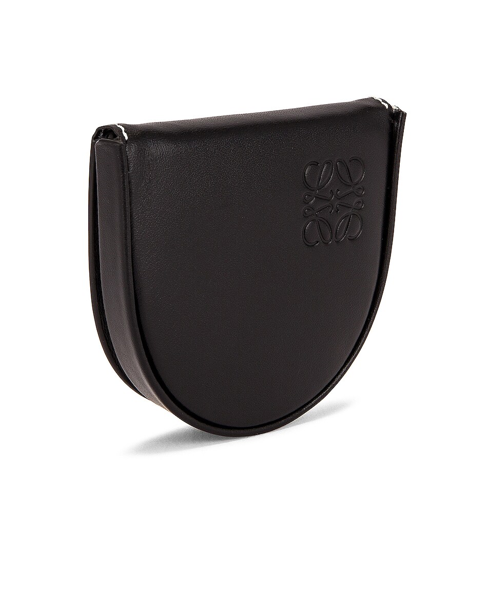 Loewe Heel Mini Pouch Bag in Black | FWRD