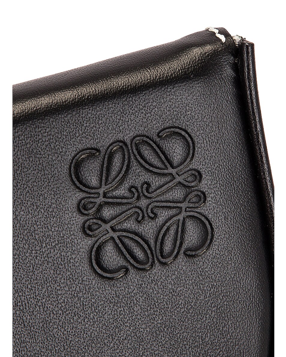 Loewe Heel Mini Pouch Bag in Black | FWRD