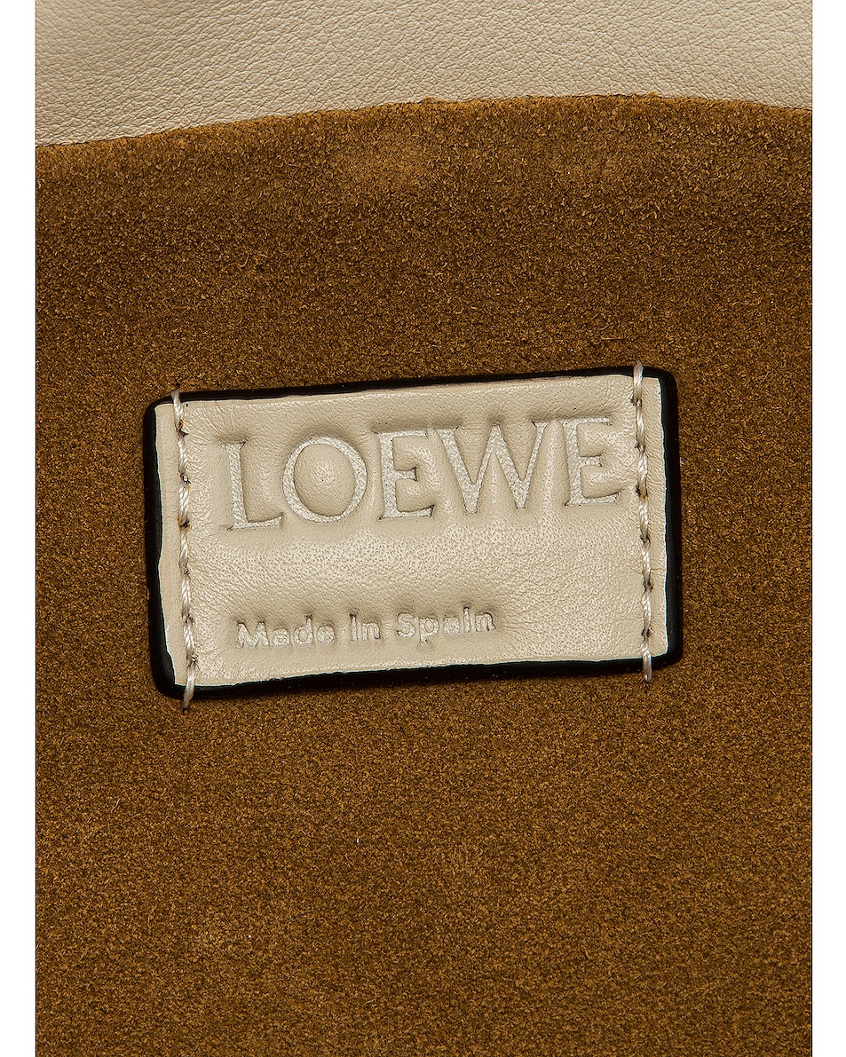 Loewe Flamenco Clutch in Soft White | FWRD
