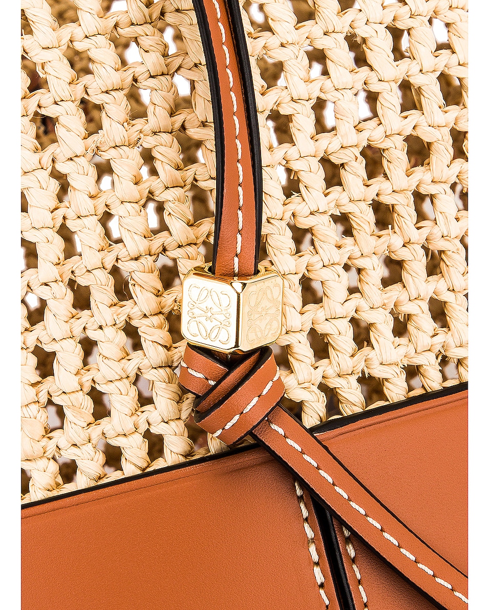 Loewe Balloon Small Bag in Natural & Tan | FWRD