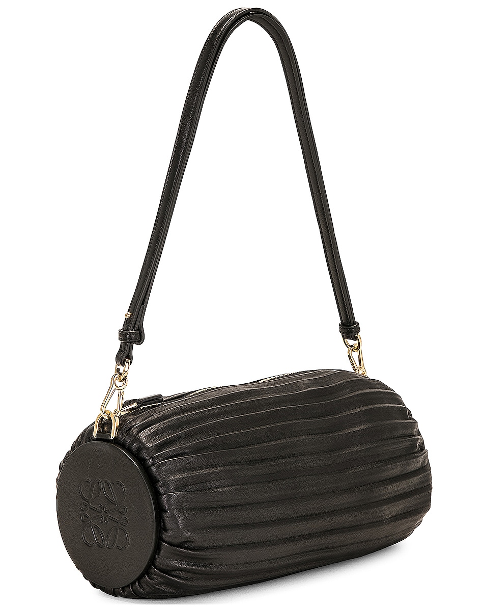 Loewe Bracelet Pouch Bag in Black | FWRD