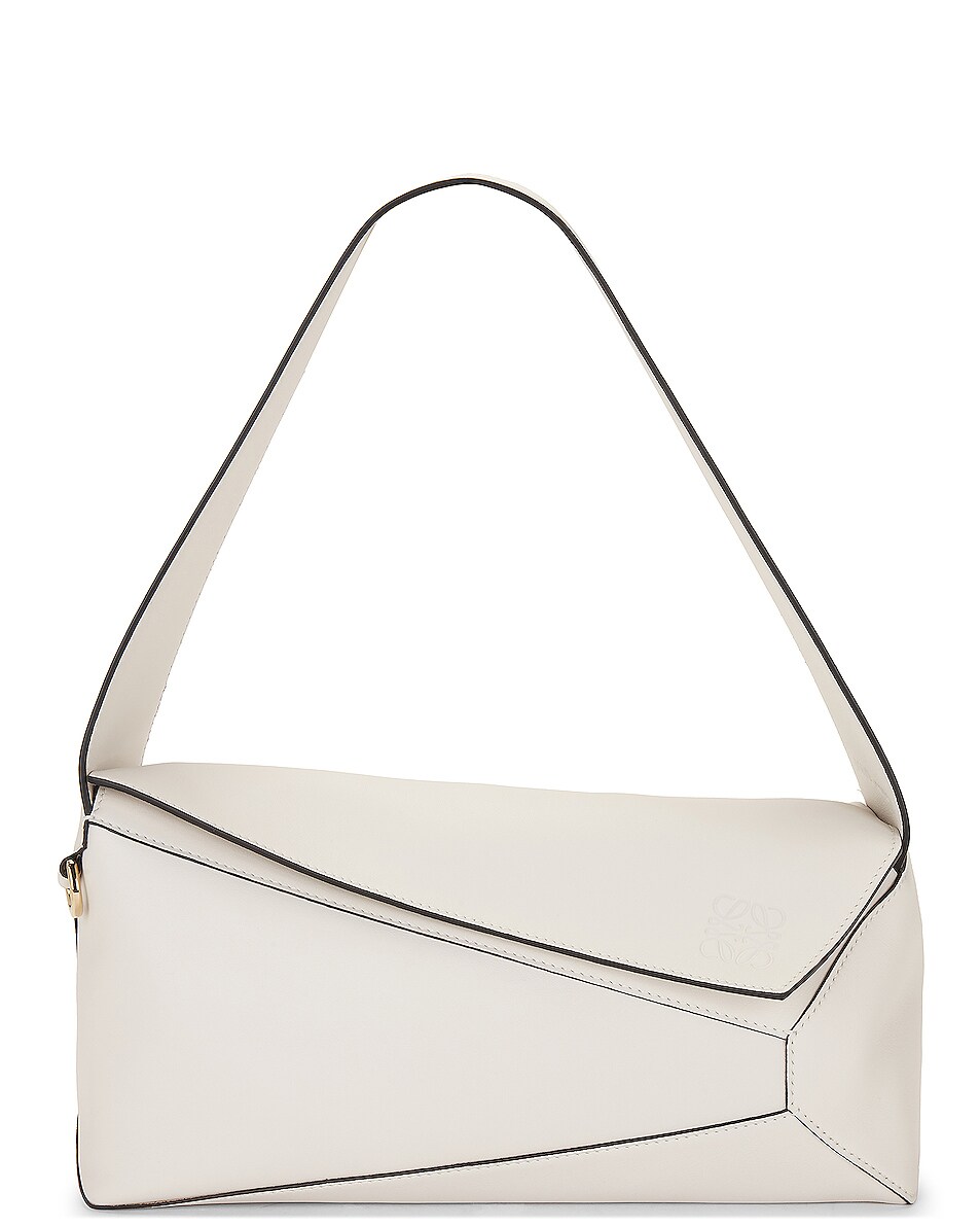 Loewe Puzzle Hobo Bag in Soft White | FWRD