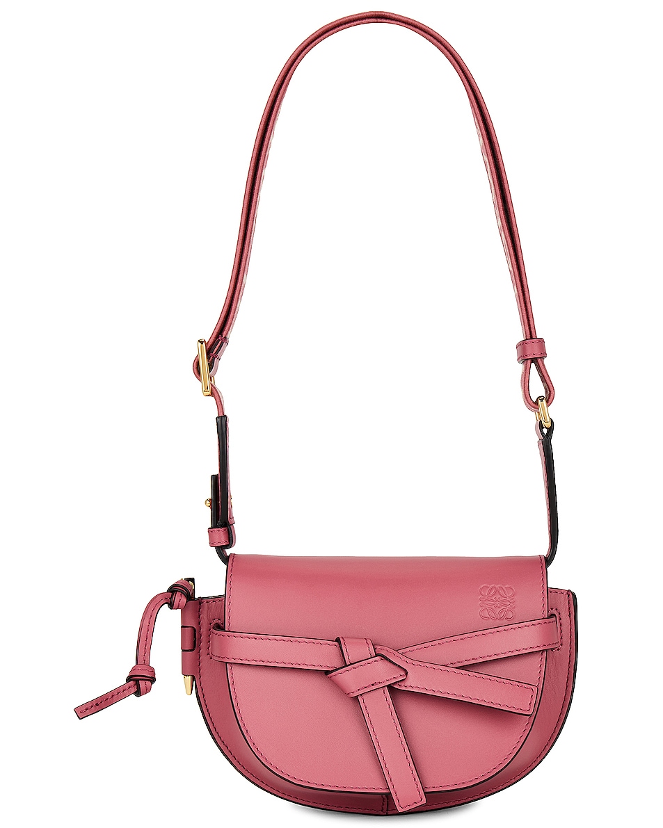 Loewe Gate Dual Mini Bag in Plumrose | FWRD