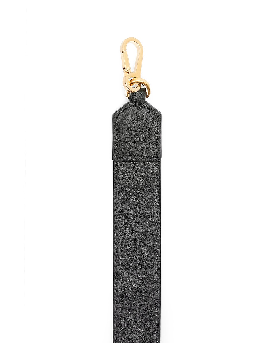Loewe Anagram Solid Strap in Black | FWRD