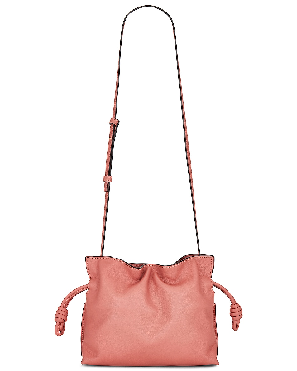 Loewe Flamenco Clutch Mini Bag in Peach Bloom | FWRD