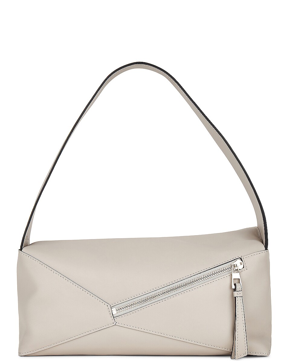 Loewe Puzzle Hobo Bag in Ghost | FWRD