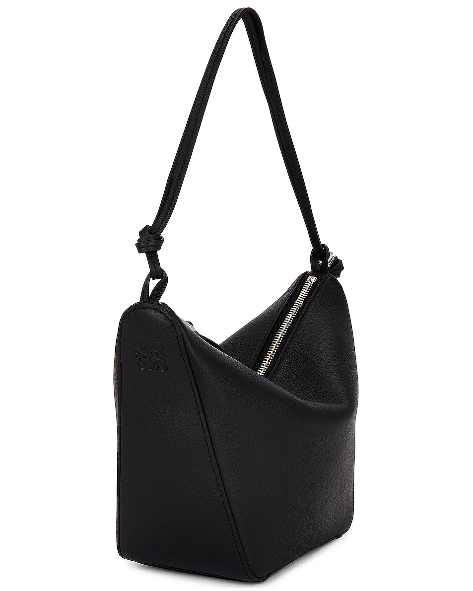 Loewe Hammock Hobo Mini Bag in Black | FWRD