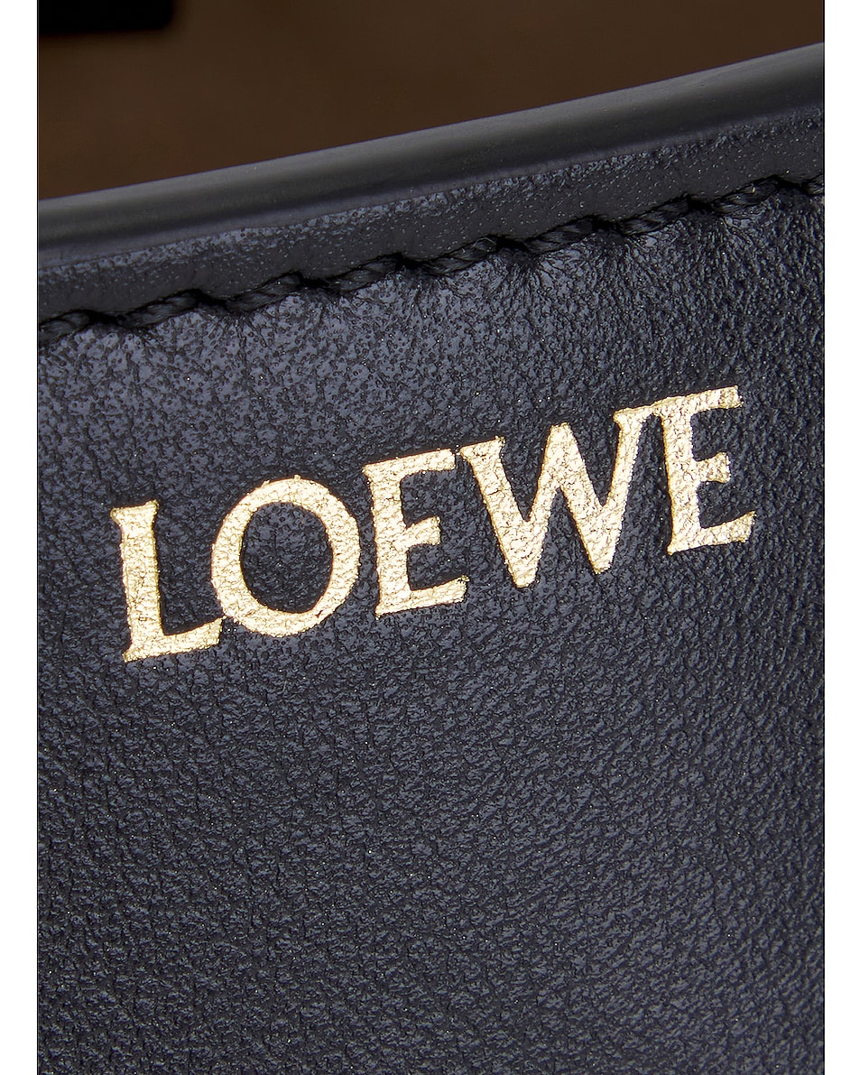 Loewe Puzzle Fold Cropped Bag in Black | FWRD