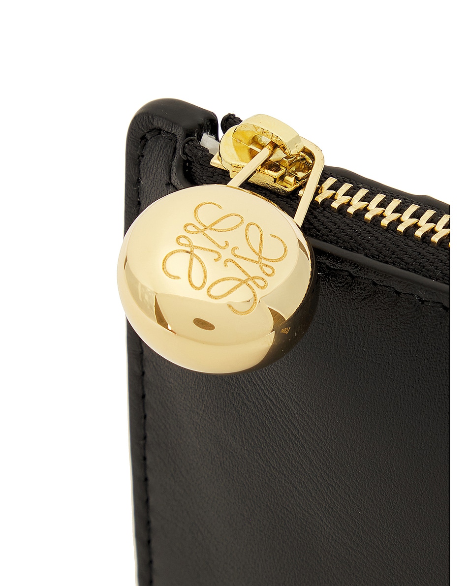 Loewe Pebble Coin Cardholder in Black | FWRD