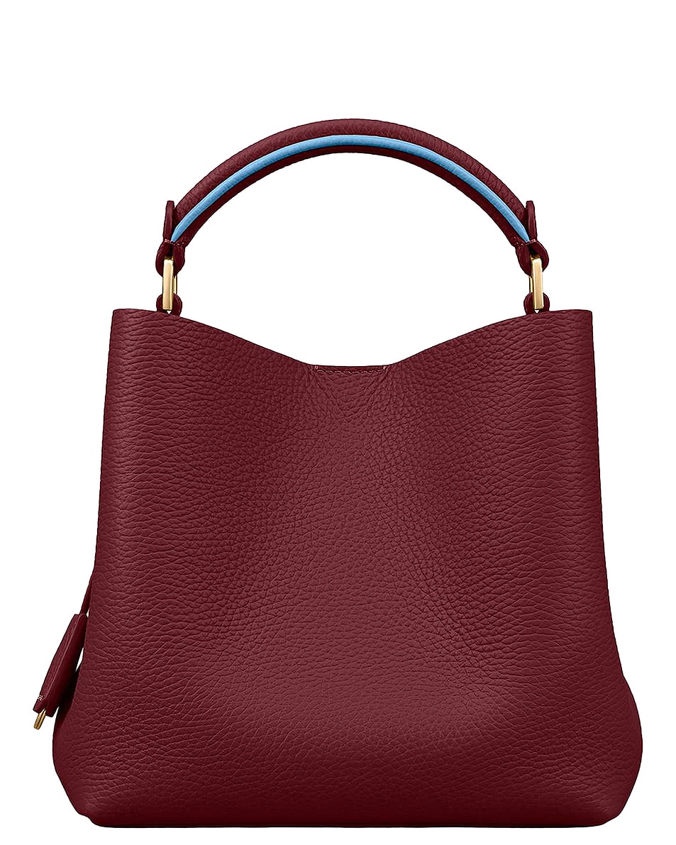 MAISON de SABRÉ The Mini Bucket Bag in Plum Sky | FWRD