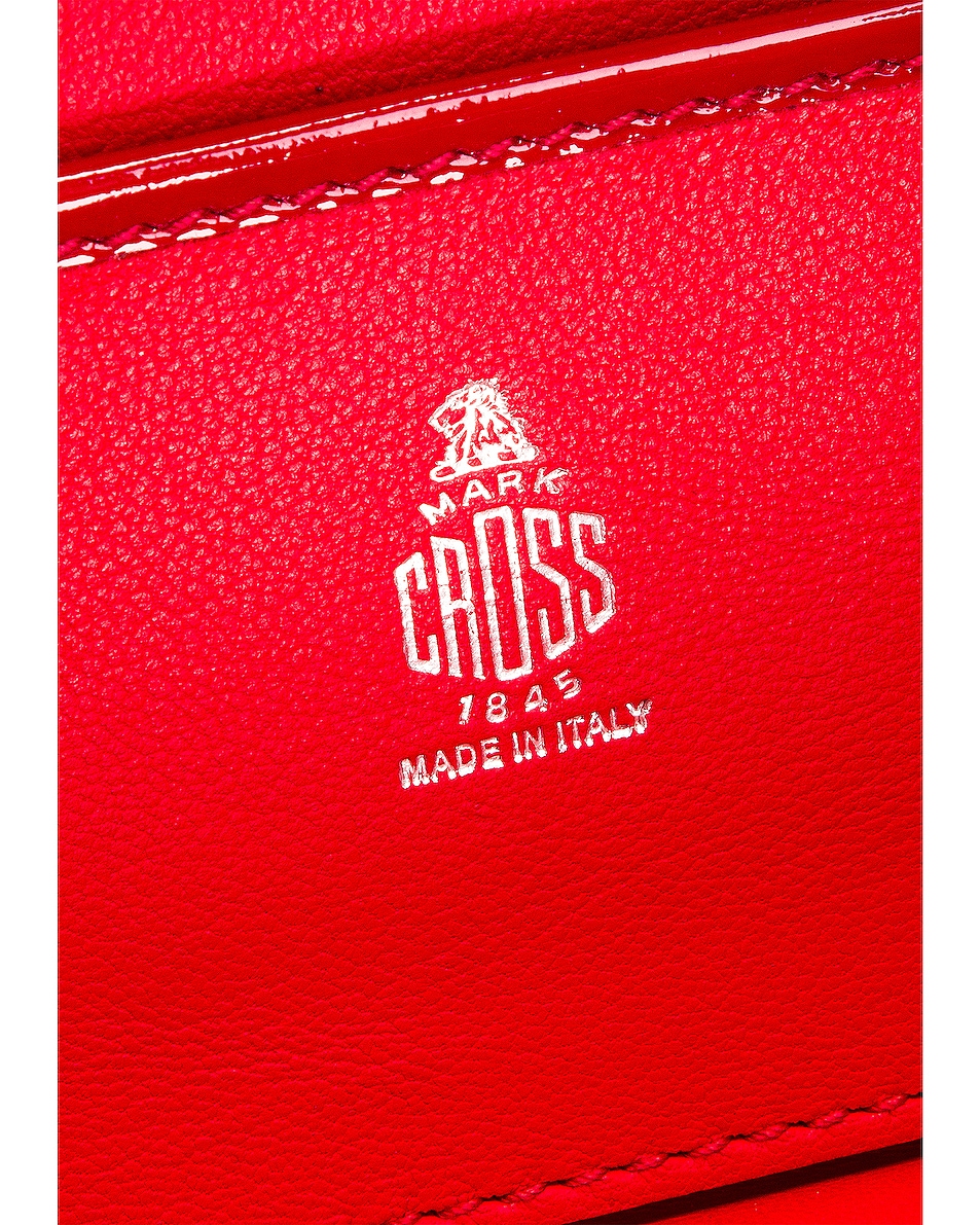 Mark Cross Rear Window Evening Bag in Red | FWRD