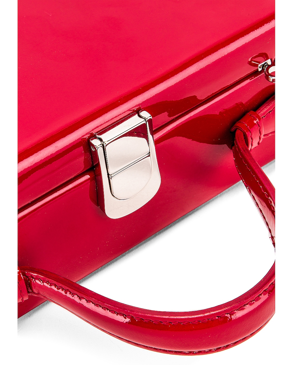 Mark Cross Rear Window Evening Bag in Red | FWRD