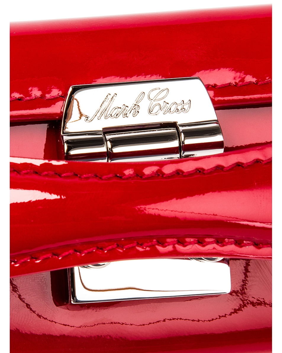 Mark Cross Grace Mini Box Bag in Red | FWRD