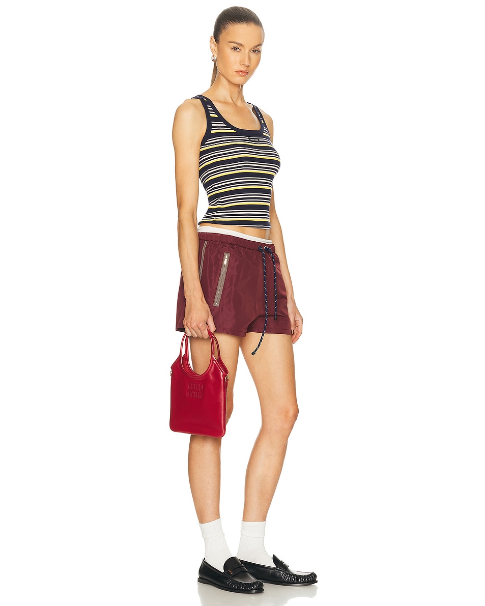 Miu Miu Ivy Mini Bag in Rubino | FWRD