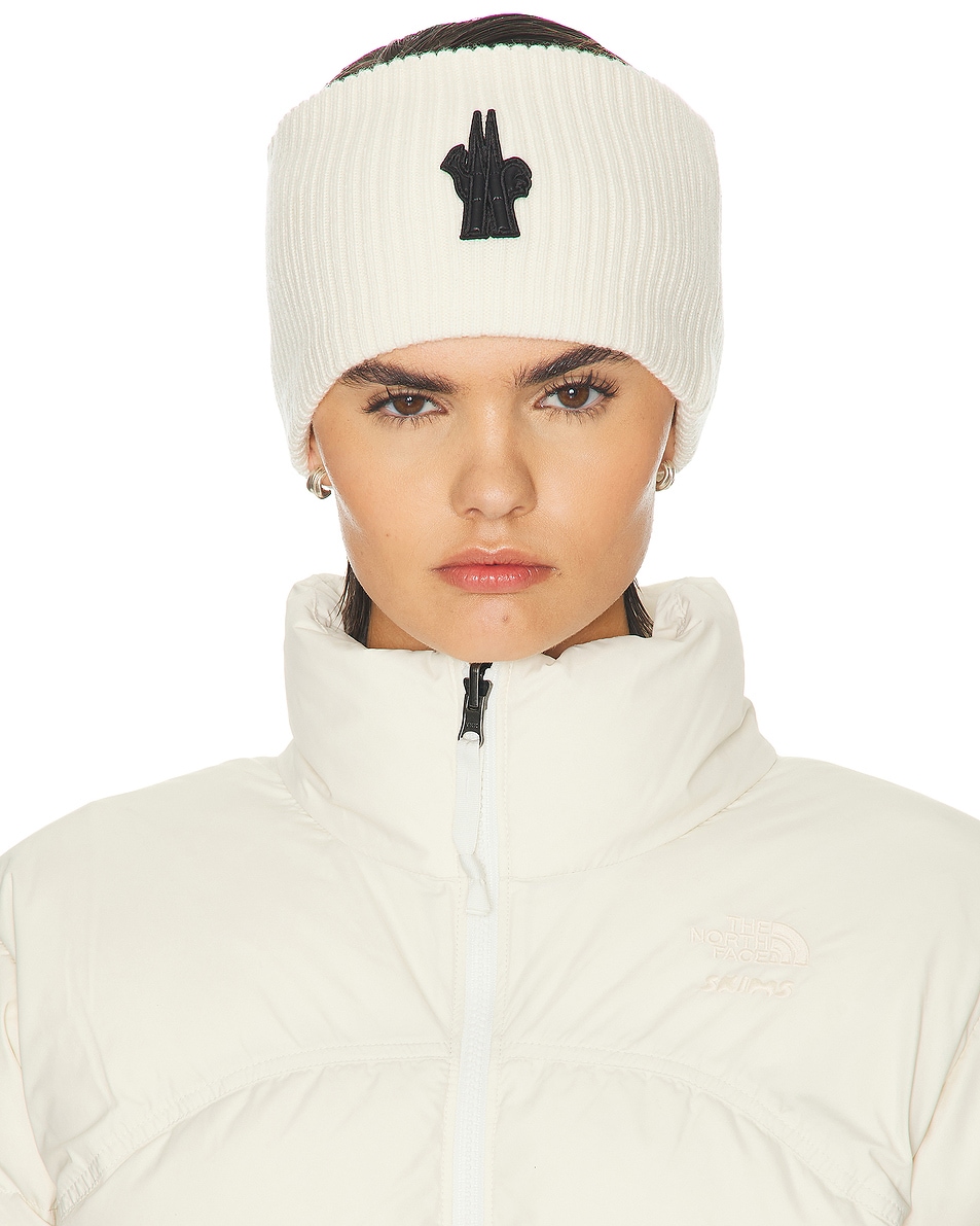 Moncler Grenoble Earmuffs in Natural | FWRD