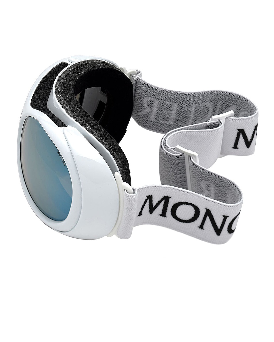 Moncler Ski Goggles in White | FWRD