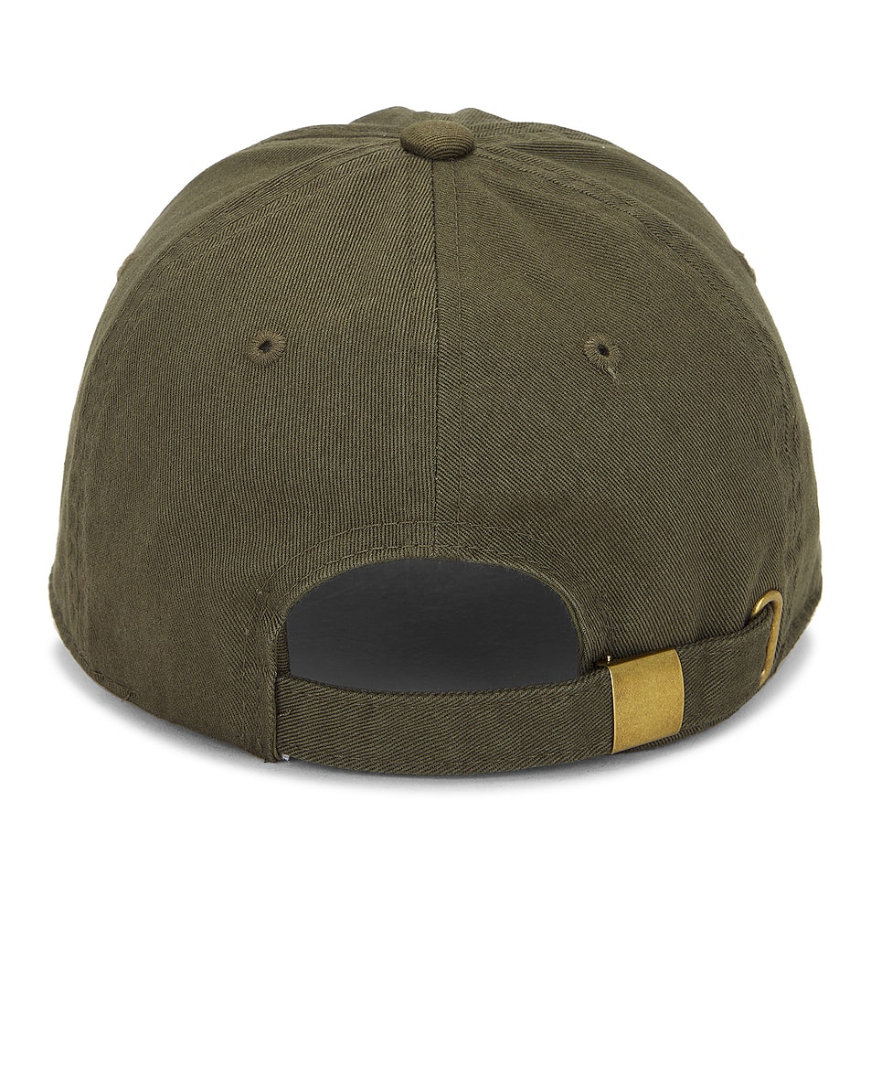 Museum of Peace and Quiet Wordmark Dad Hat in Olive | FWRD