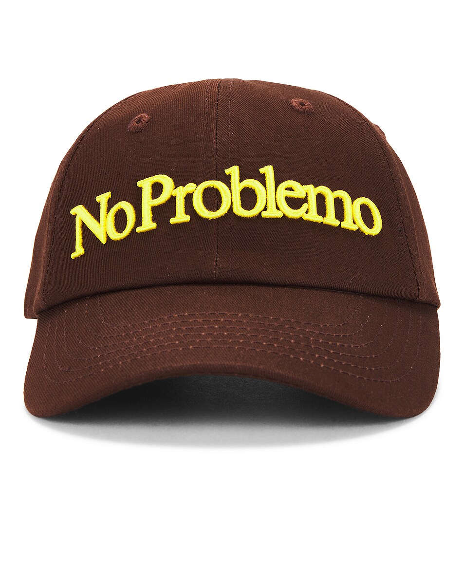 No Problemo Cap in Brown | FWRD