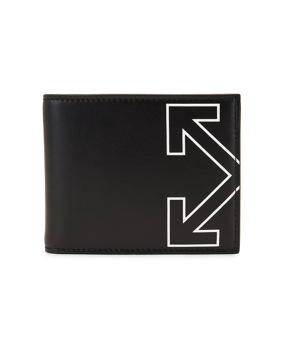 OFF-WHITE Heritage Bifold Wallet in Black & White | FWRD