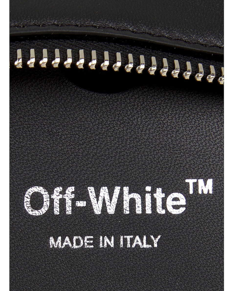 OFF-WHITE Block Quote Pouch Bag in Black & White | FWRD