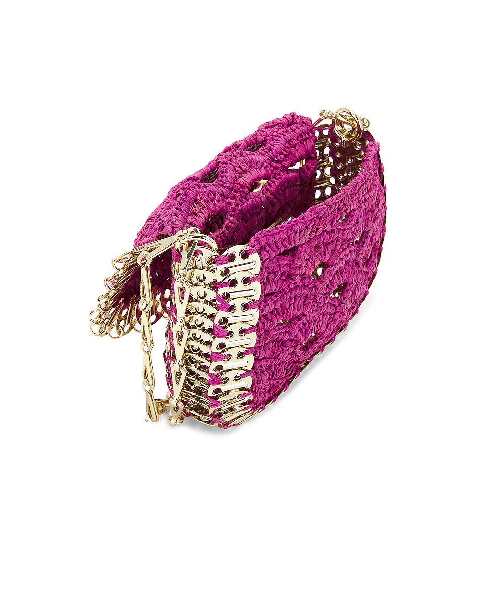 RABANNE Rabane Messenger Bag in Purple & Light Gold | FWRD