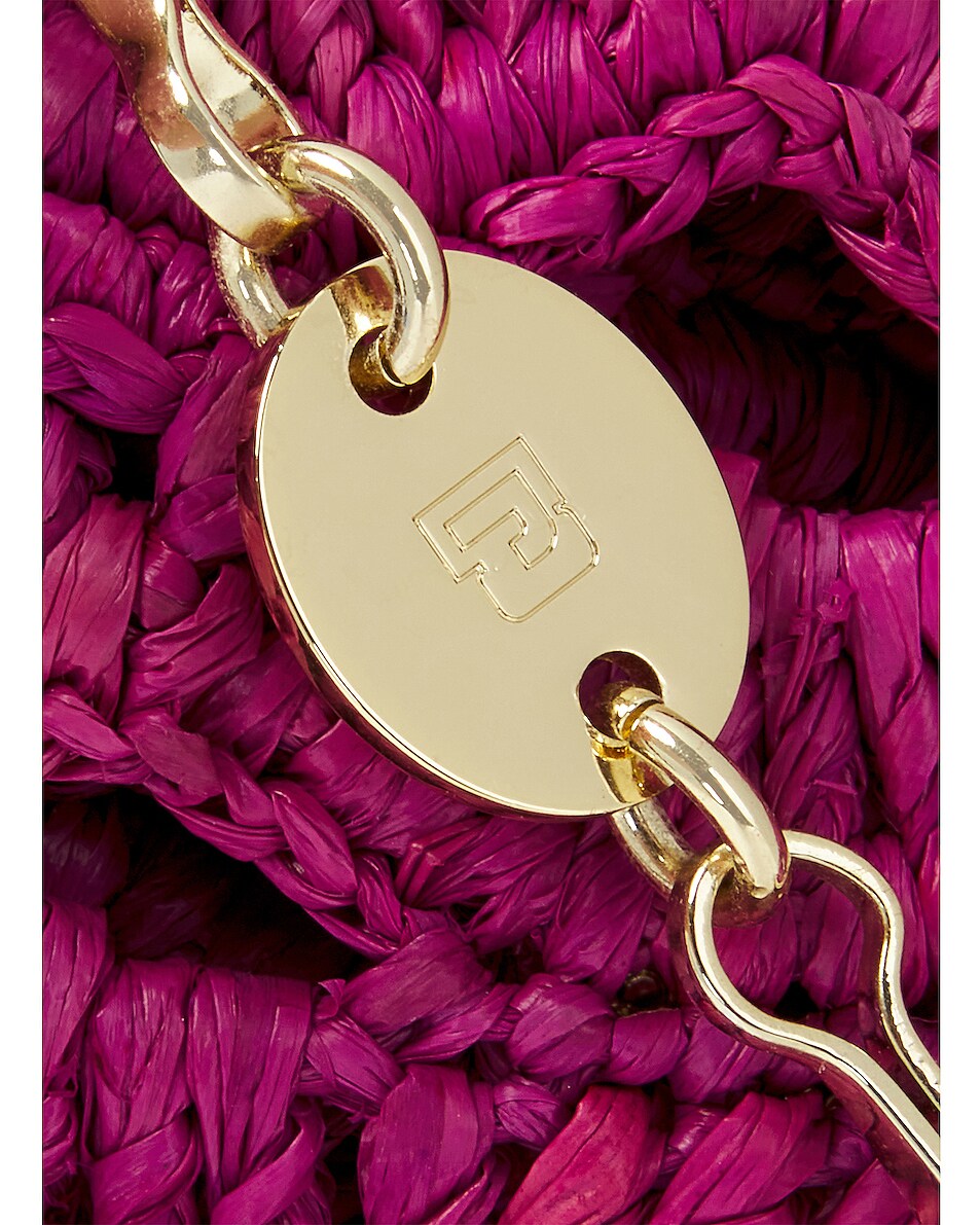 RABANNE Rabane Messenger Bag in Purple & Light Gold | FWRD