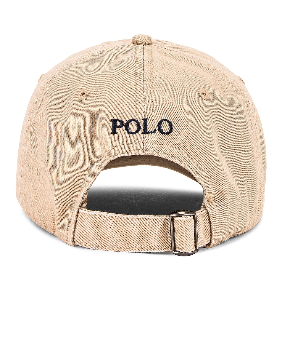 Polo Ralph Lauren Chino Cap in Nubuck & Relay Blue | FWRD