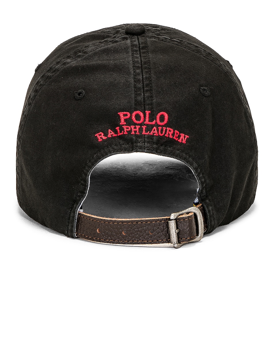 Polo Ralph Lauren Sports Cap in Black | FWRD