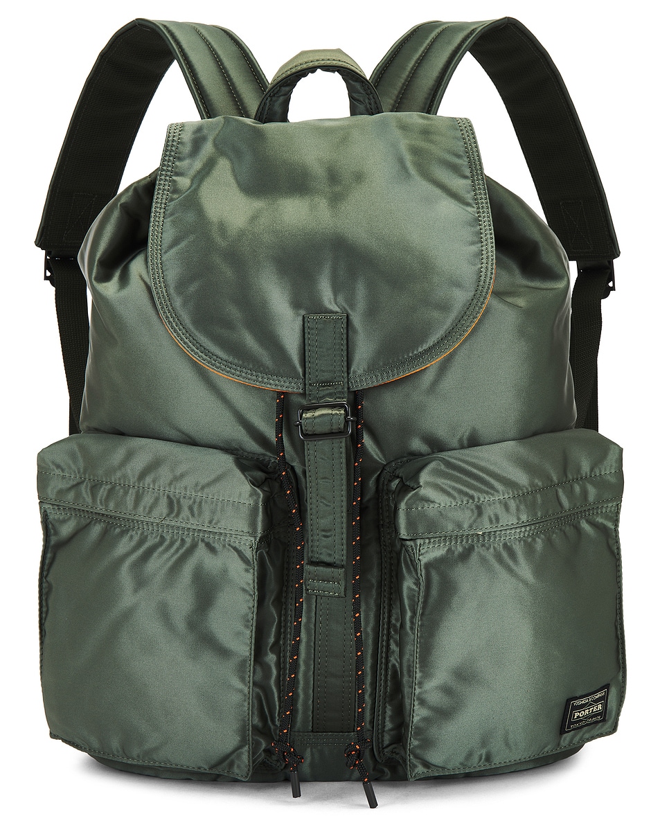 Porter-Yoshida & Co. Tanker Backpack in Sage Green | FWRD