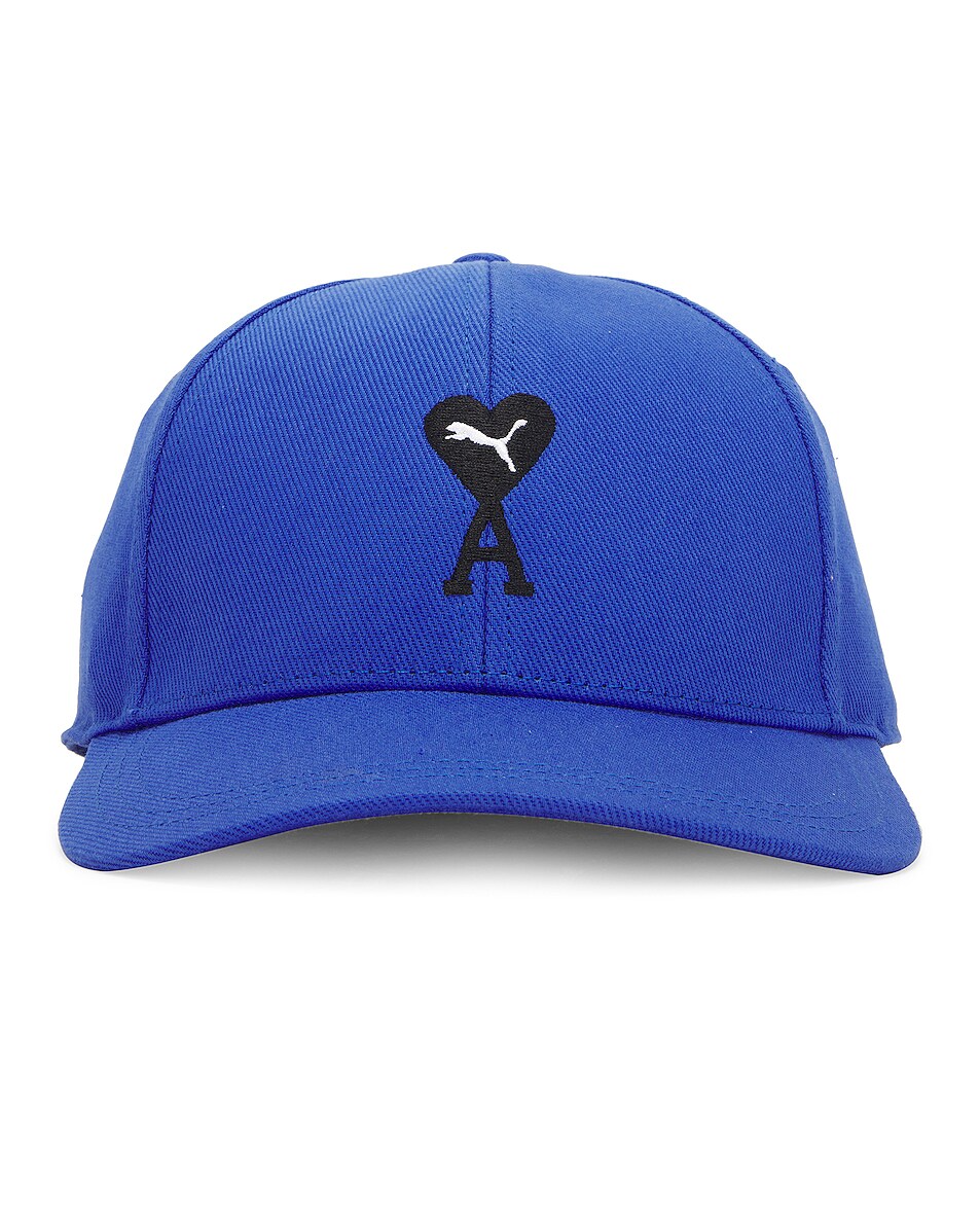 Puma Select AMI Low Curve Cap in Dazzling Blue | FWRD